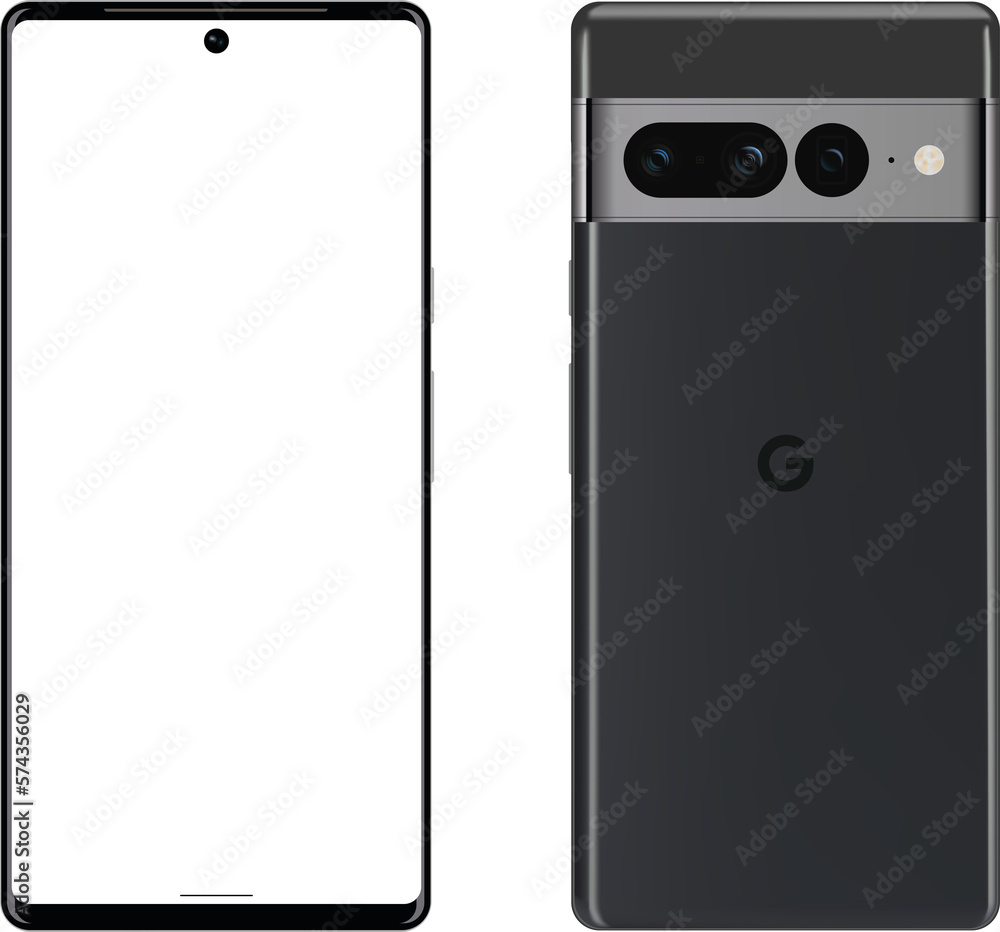 Foto de Google Pixel 7. Google Pixel 7 pro presentation. Vector ...