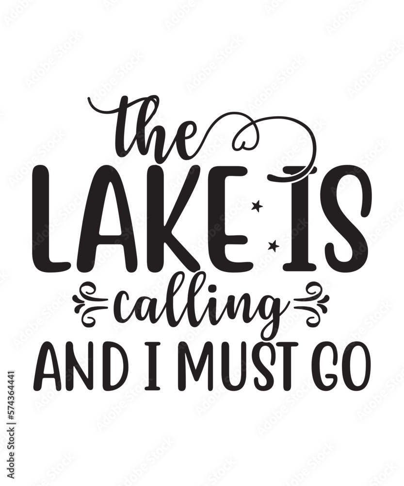 Lake SVG, Lakehouse SVG Bundle, Lake Quotes SVG, lake shirt svg, boat ...