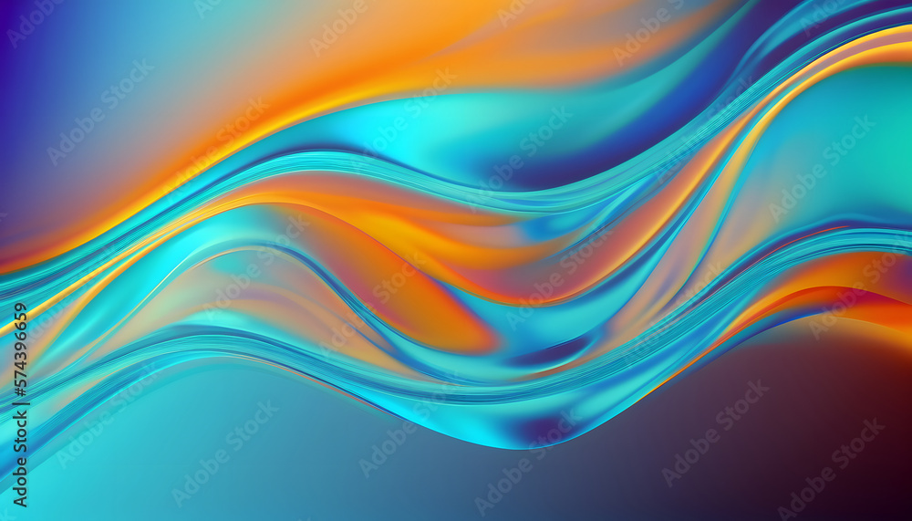 Dynamic Fluid, a Colorful and Vibrant 3D Wallpaper for a Mesmerizing ...