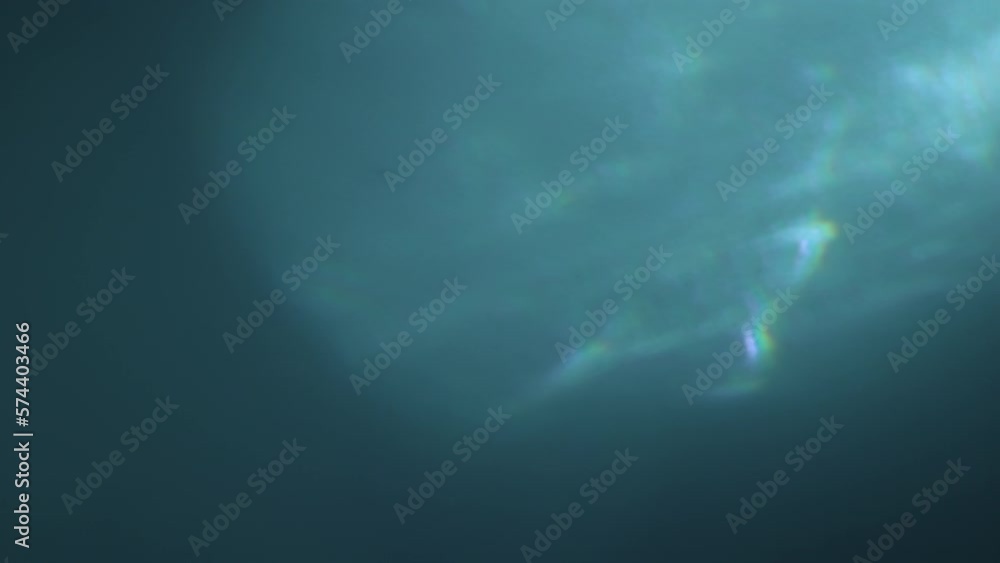 Natural full frame optical light leak effect with chromatic aberration ...