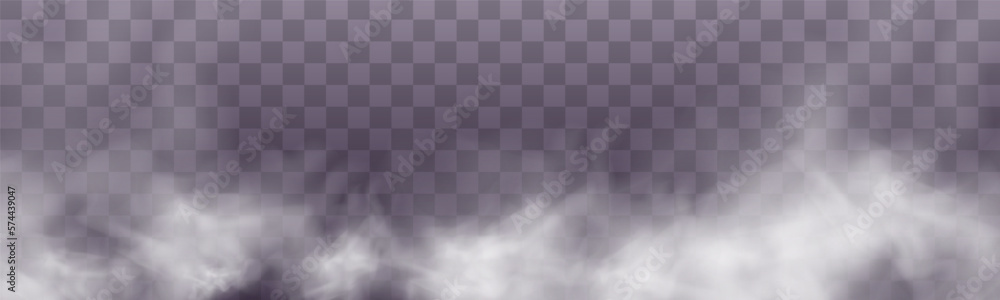 Special effect of steam, smoke, fog, clouds. Abstract gas on ...
