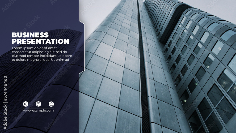 Corporate Business Slideshow Stock Template | Adobe Stock