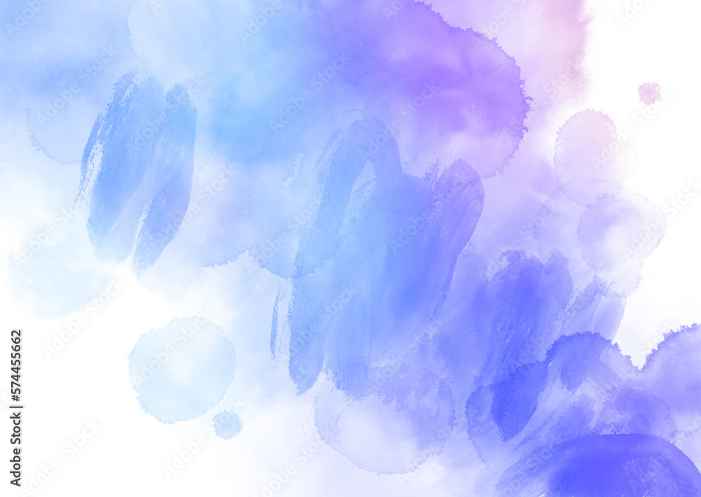abstract watercolor background, violet colour palette, transparent ...