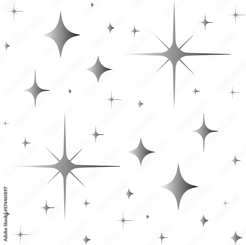Sparkle star icons. Shine icons. Stars sparkles vector. Sparkle icons ...