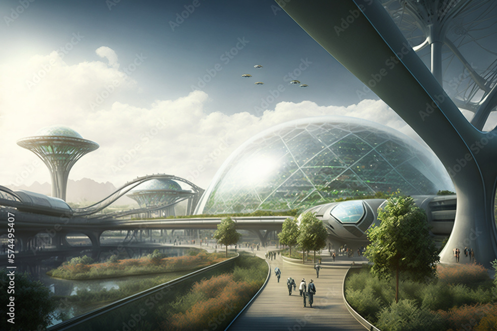 green city of the future, mega structures, green buildings, sustainable ...