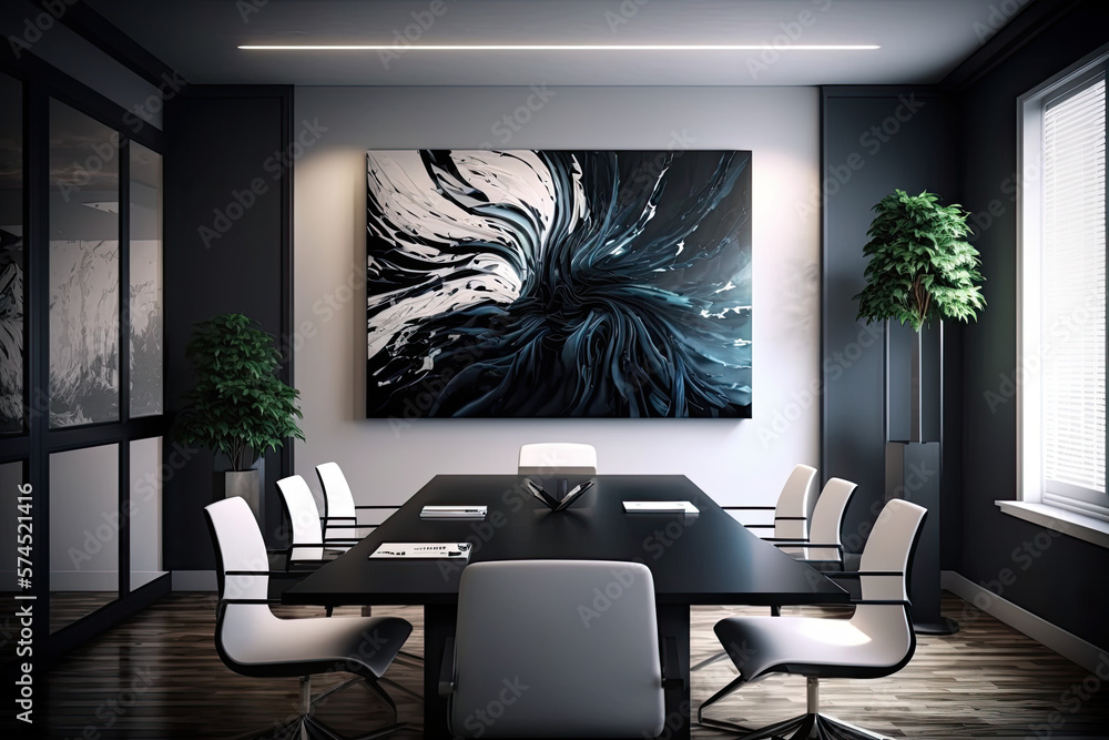 Modern Corporate Boardroom