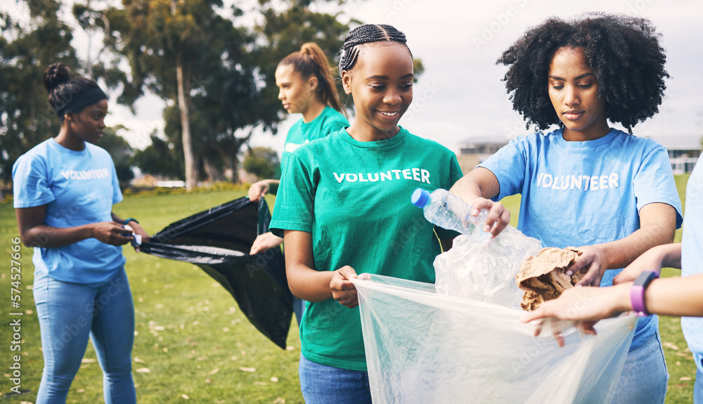 Students, recycle and community volunteer project with young people ...