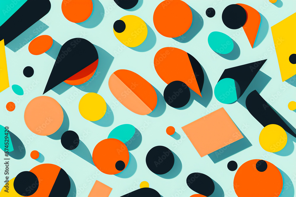 Asymmetrical Pattern Art