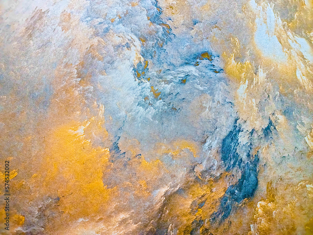 Spotted multi-colored background from decorative plaster with abstract ...