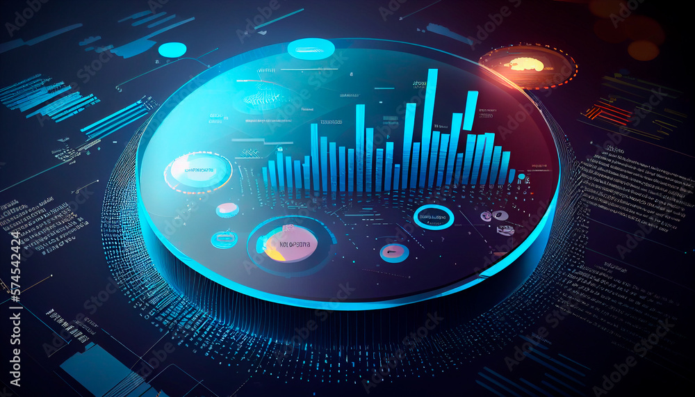 Business data analysis and analytics of customers insights with charts ...
