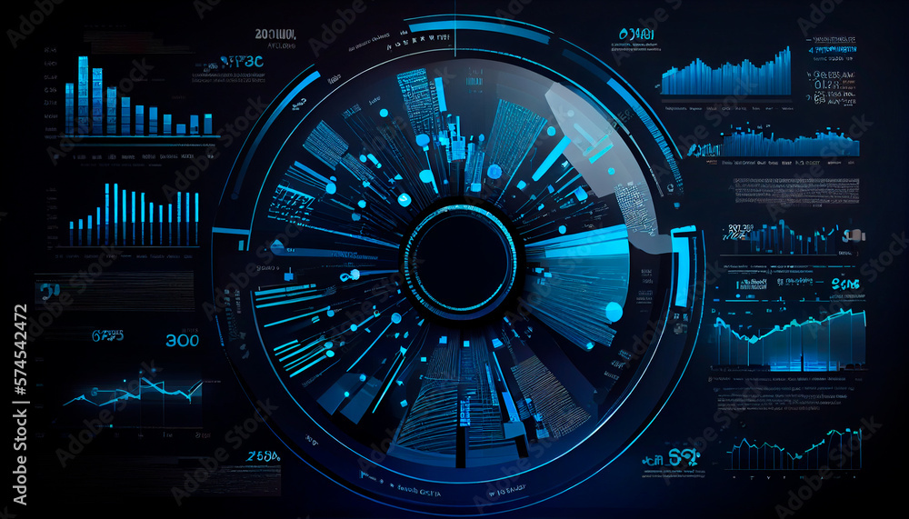 Business data analysis and analytics of customers insights with charts ...