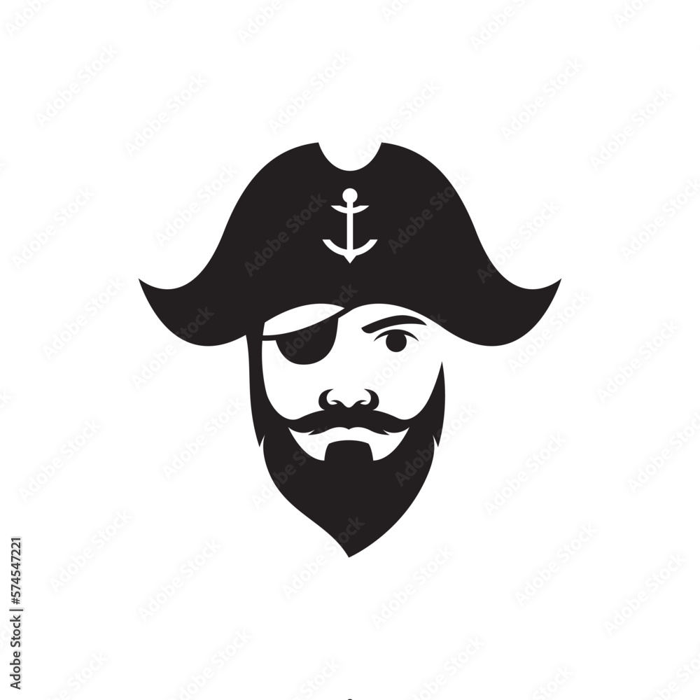 Captain logo images Stock Vector | Adobe Stock
