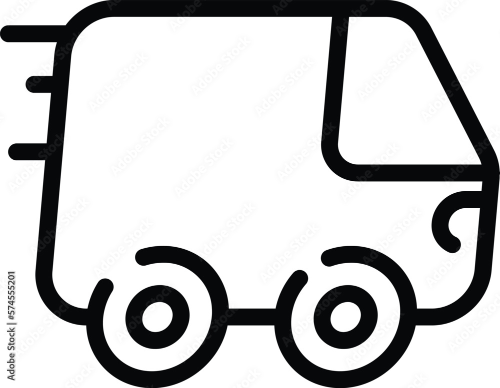 Package Delivery Icon Vector: An icon vector that represents package ...