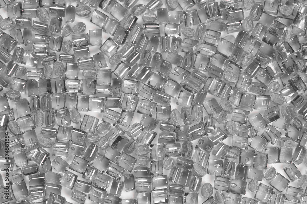 water clear transparent polymer resin granulates for injection molding ...