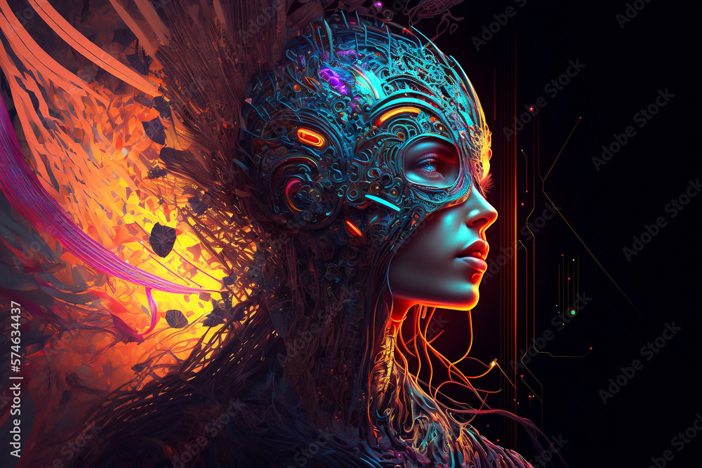 Exploring the Intersection of Femininity and Robotics with Generative ...