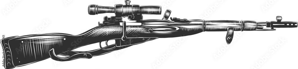 Vector engraved style illustration for posters, decoration and print ...