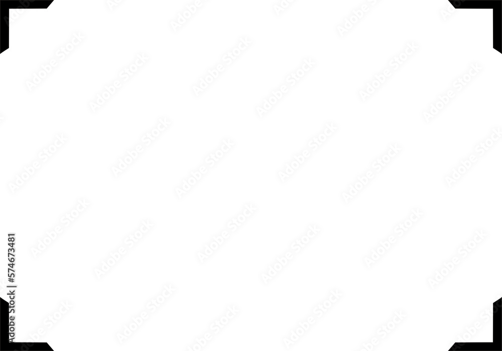 simple photo frame, png, transparent Stock Illustration | Adobe Stock