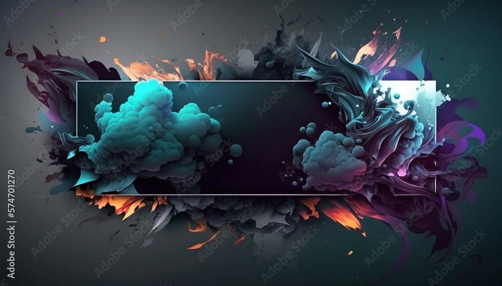 Colorful dynamic swirl abstract background pattern design. Suitable background and wallpaper ...