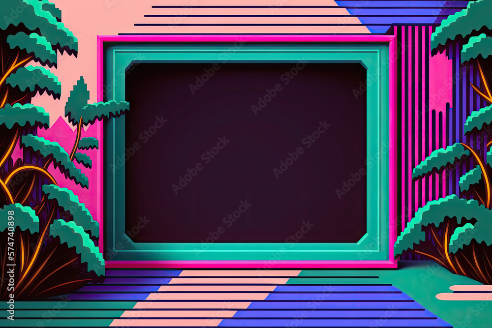 90s 80s Retro Wave Background Wallpaper - 90s Background textures - 90s ...