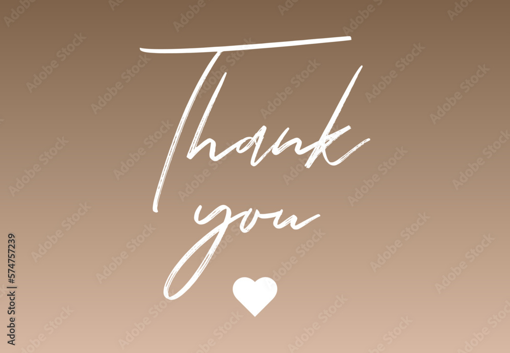 Thank you for your order card design for online buyers illustration ...