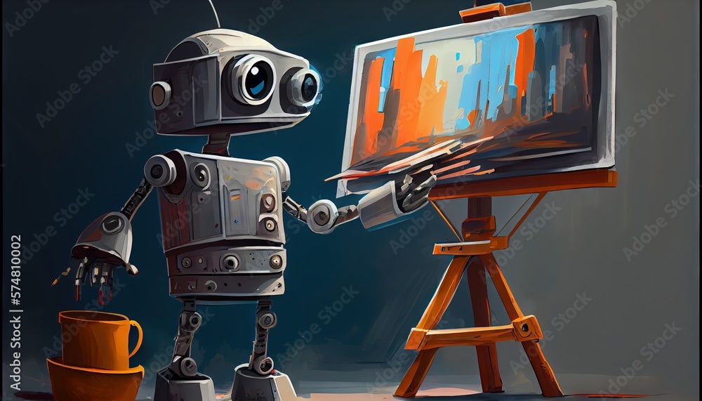 AI artist image generated by artificial intelligence. Prompt craft and ...