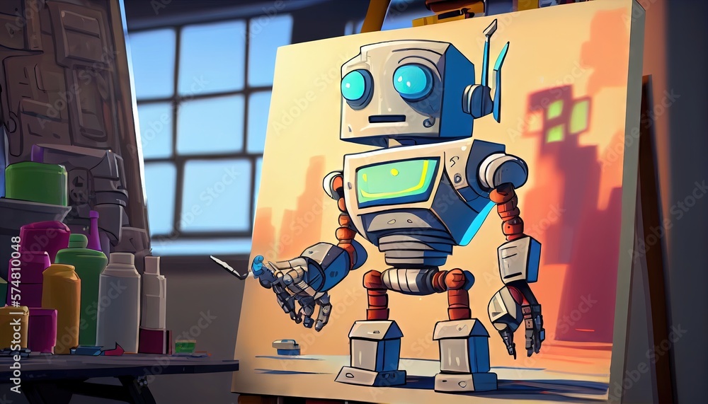 AI artist image generated by artificial intelligence. Prompt craft and ...