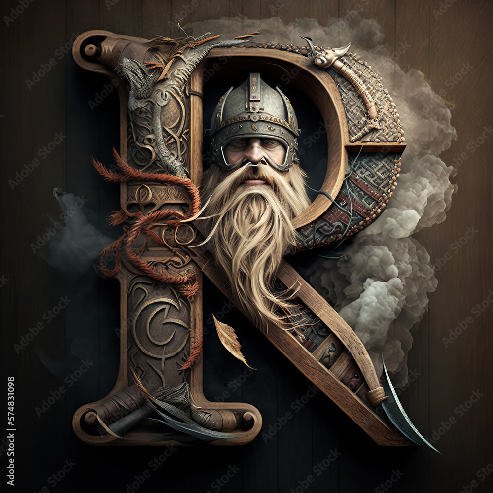 viking, letter, a, b, c, d, f, g, h, j, k, l, m, n, x, z, alphabet, old, metal, antique, steel ...
