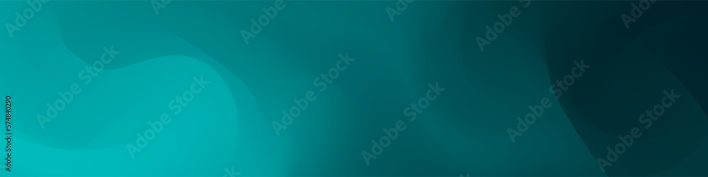 Dark green Gradient Banner Template. Modern background design. fluid ...