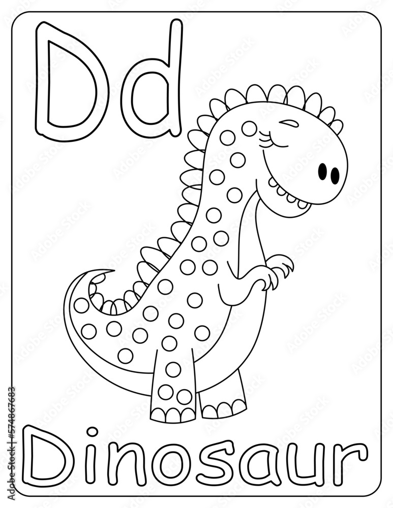 Kids ABC cards. Letter study set, english alphabet with food, animals ...