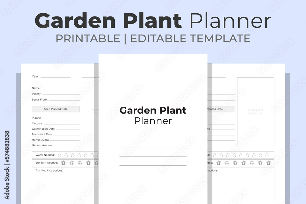 Poster Garden Plant Planner – Wall Art | UkPosters