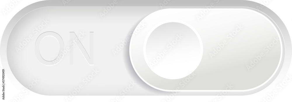 Toggle switch buttons. On and Off toggle switch buttons. Stock Photo ...