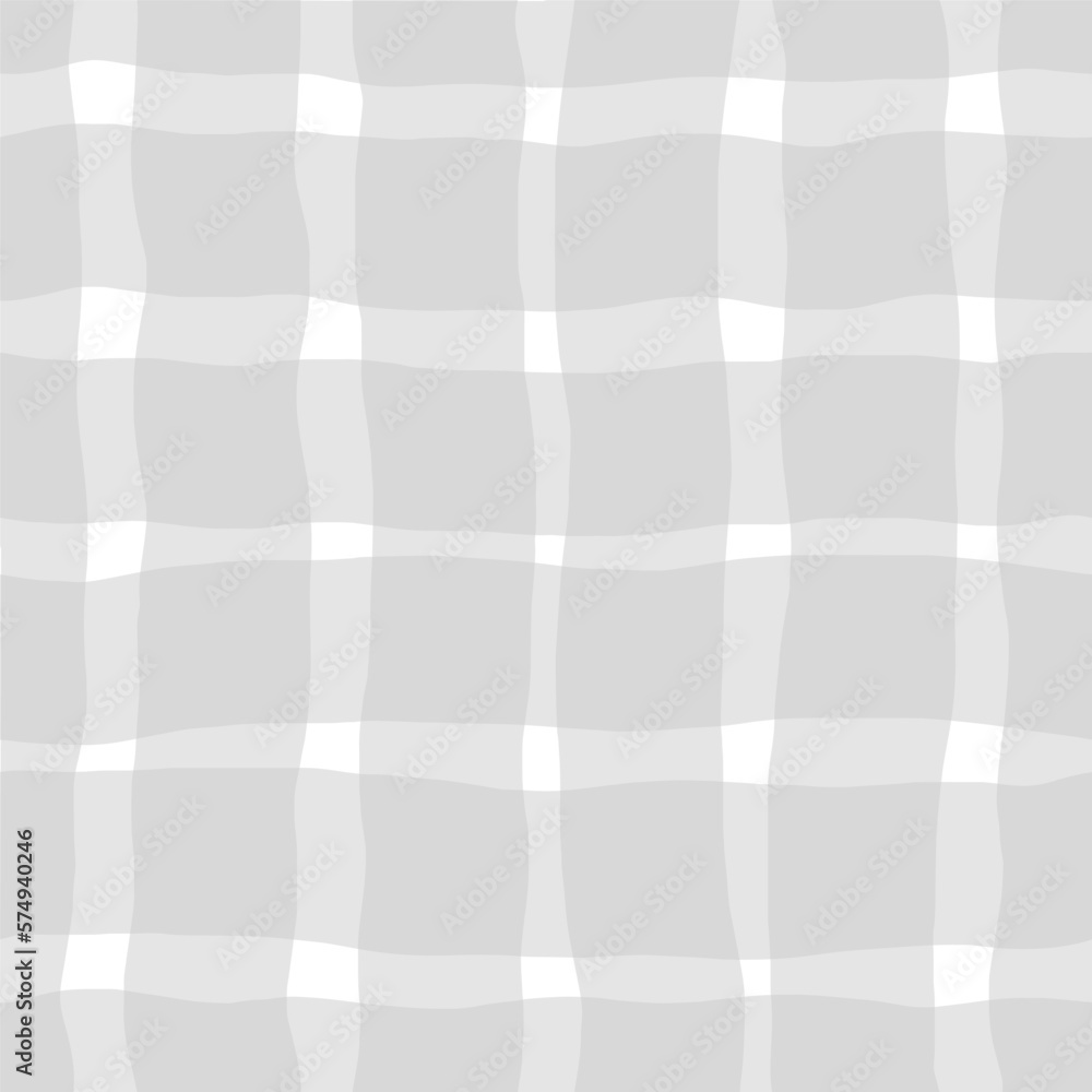 Simple and beautiful monochrome lines seamless pattern. Vector classic ...
