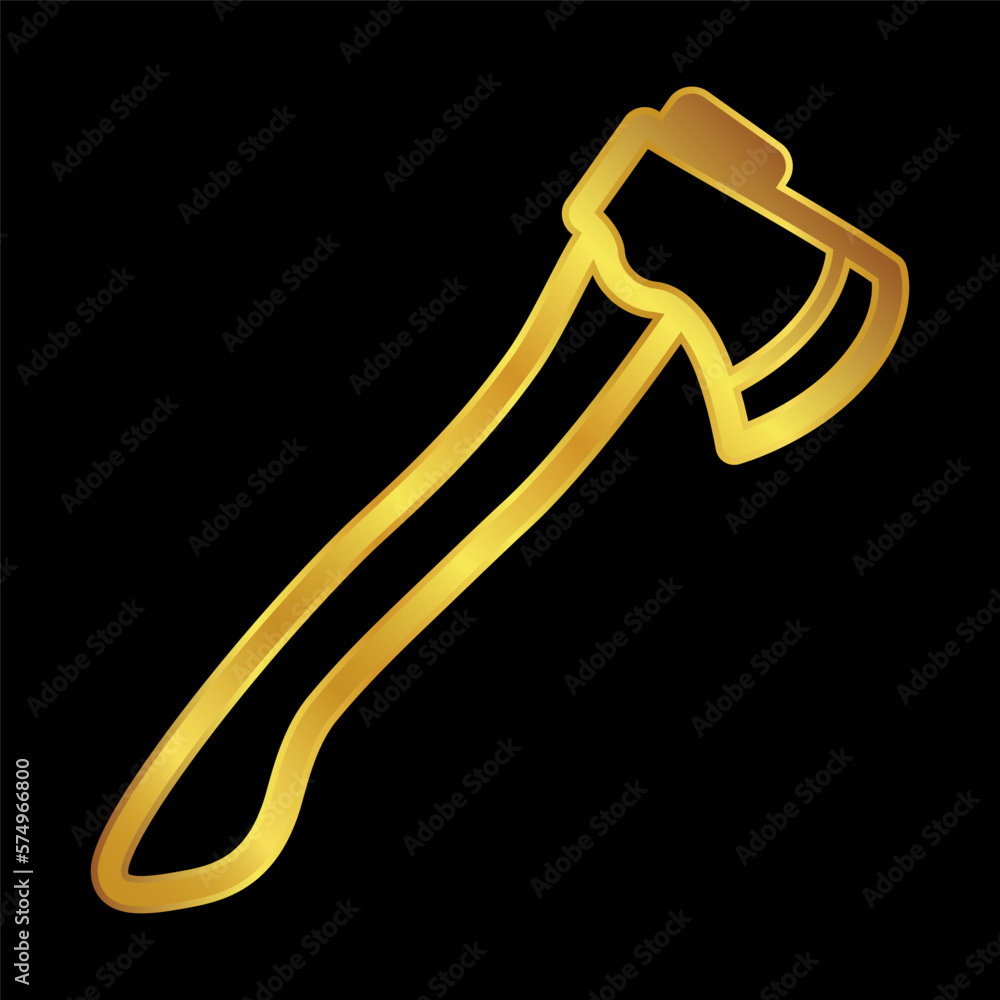 axe icon , simple axe logo vector illustration for graphic and web ...