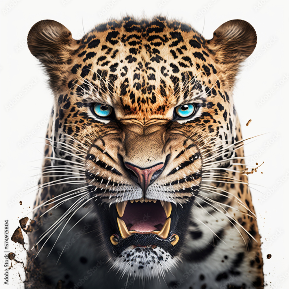 Angry Leopard