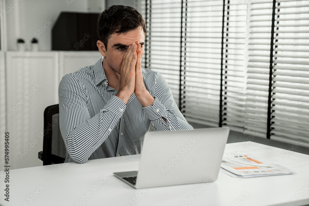 The exhausted office worker who was once competent is now confused ...