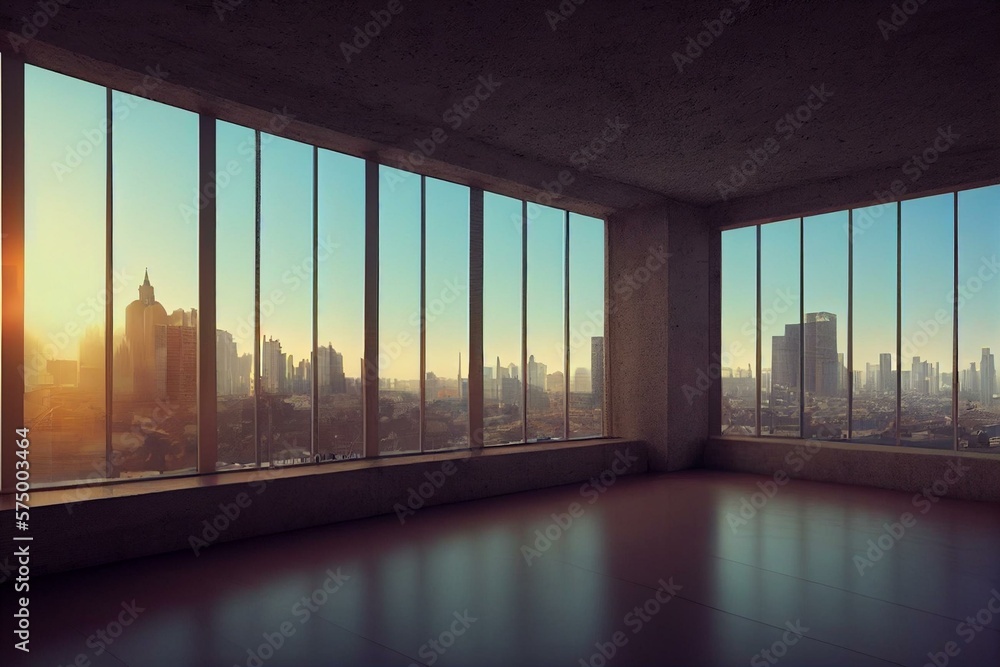 360 degree full panorama environment map of concrete exterior ...