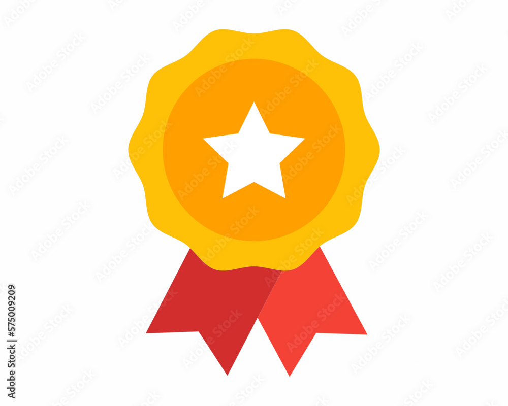 Batch Label Icon, Reward, degree, winner batch. Stock Vector | Adobe Stock