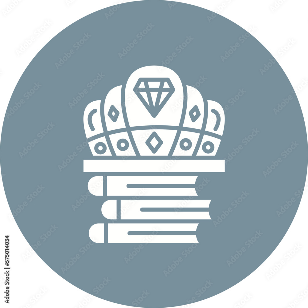 Knowledge Mastery Icon Stock Vector | Adobe Stock