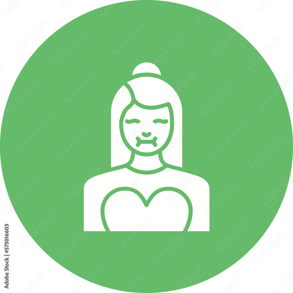 Plus Size Models Icon Stock Vector | Adobe Stock