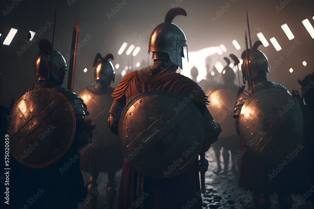 A Roman legion was a large military unit of the Roman army preparing ...