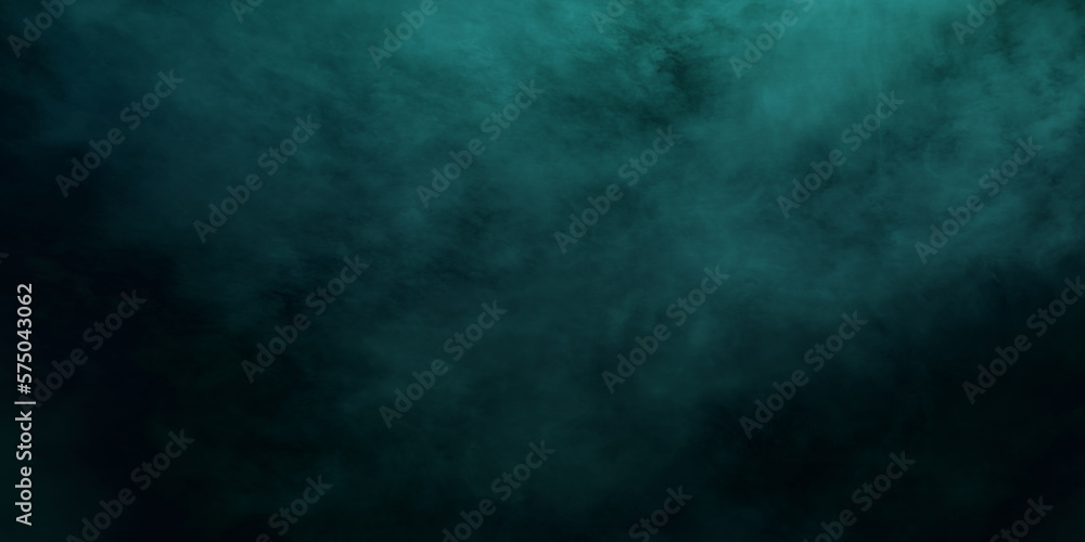 horror green blue clouds, dark grunge smoke texture, black haunted ...