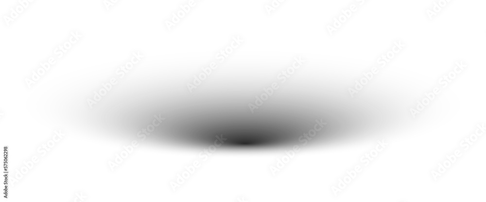 Realistic round shadow and shadow effect. Poster, flyer, business card ...