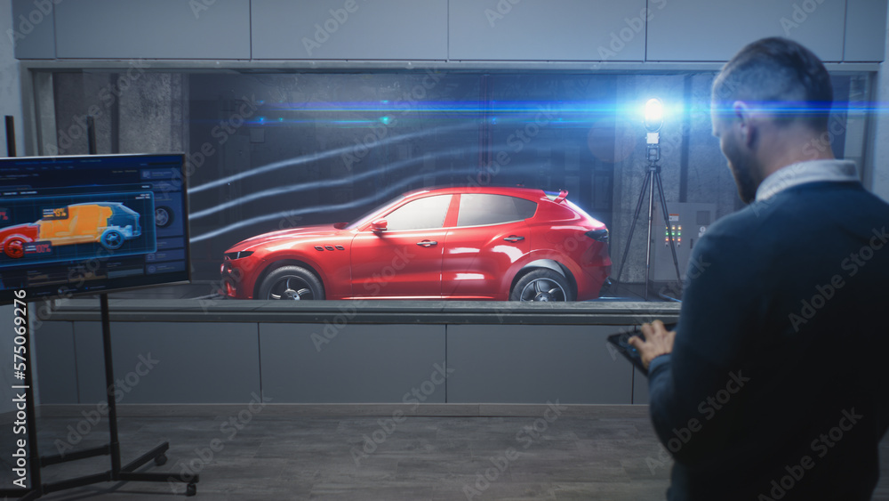 Foto de Testing aerodynamics of new generation eco-friendly electric ...