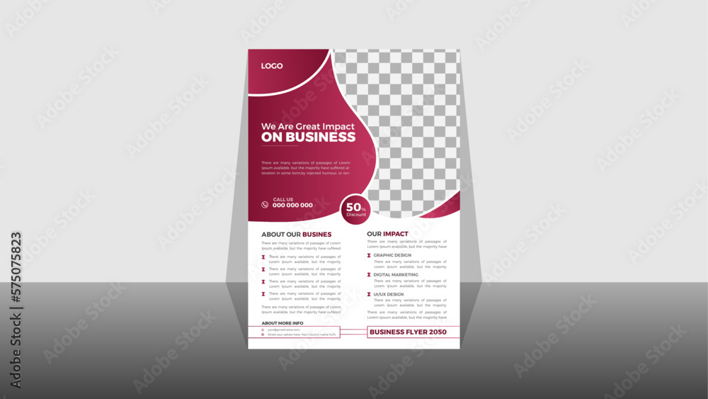 Corporate Business Flyer Design template Poster Marketing Agency ...