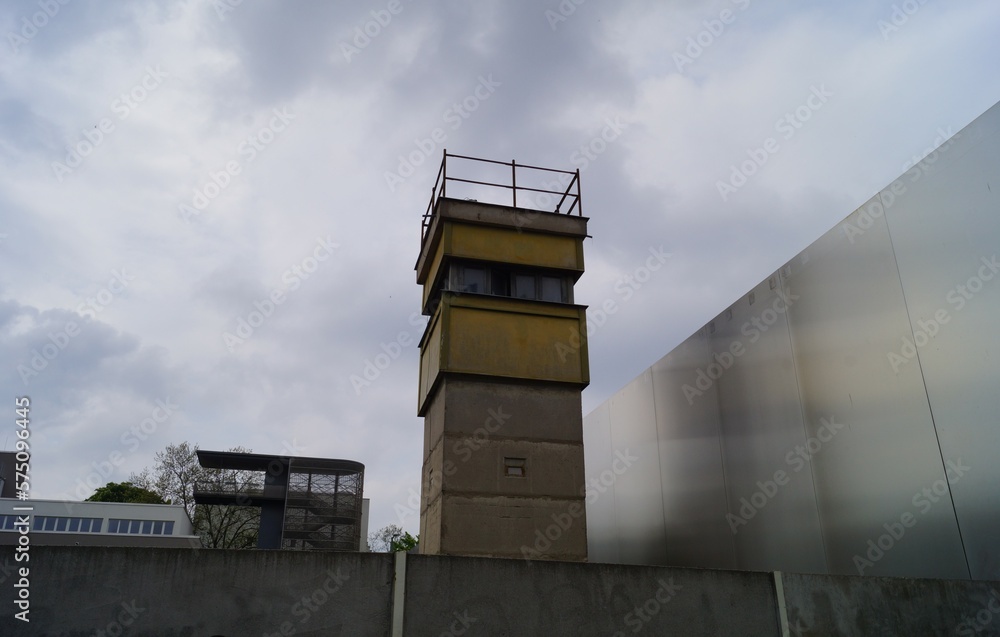 The Berlin Wall watchtower: a monument to oppression, still standing ...