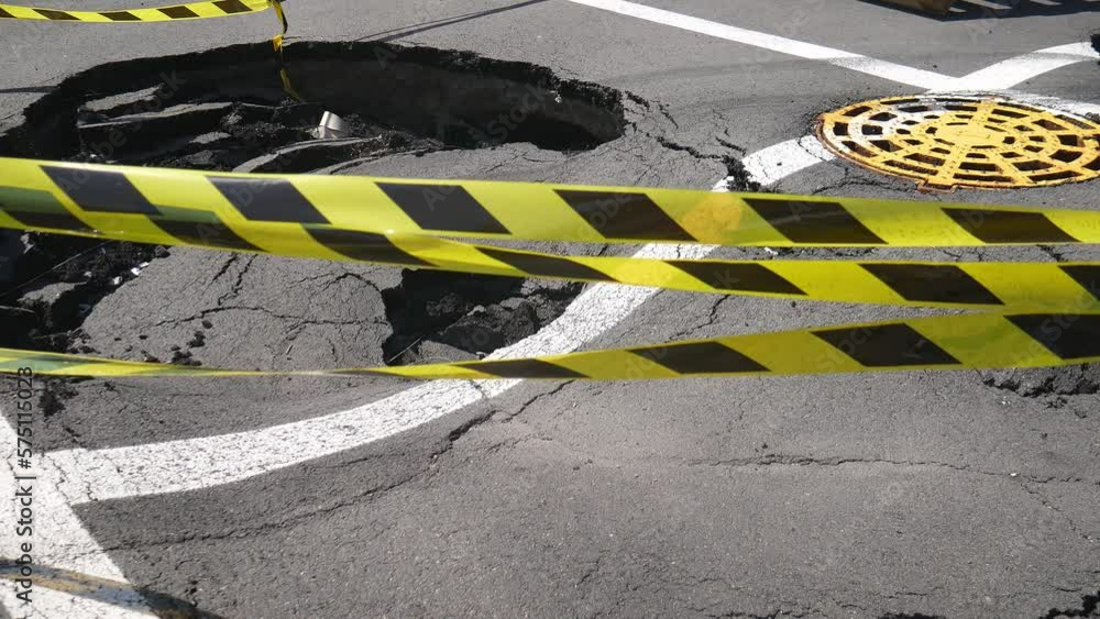 Video Stock Natural disaster, the consequences of a strong earthquake ...