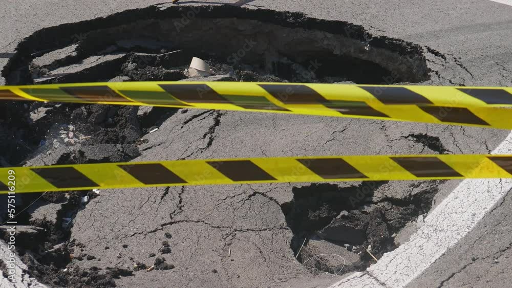 Natural disaster, the consequences of a strong earthquake. Destroyed ...