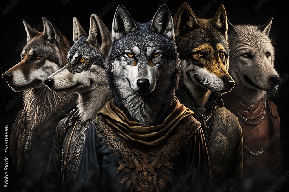 Share 68+ anime wolf pack super hot - in.coedo.com.vn