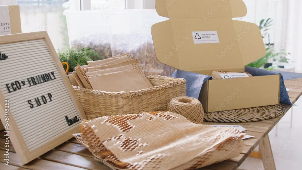 Net zero waste go green SME use eco friendly care sign plastic free ...
