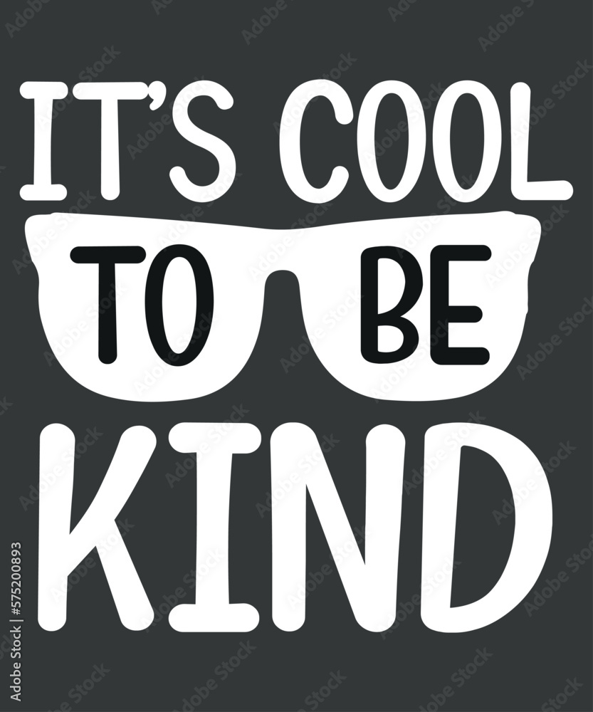 It's cool to Be kind unity day orange Anti-bullying mom T-shirt design ...